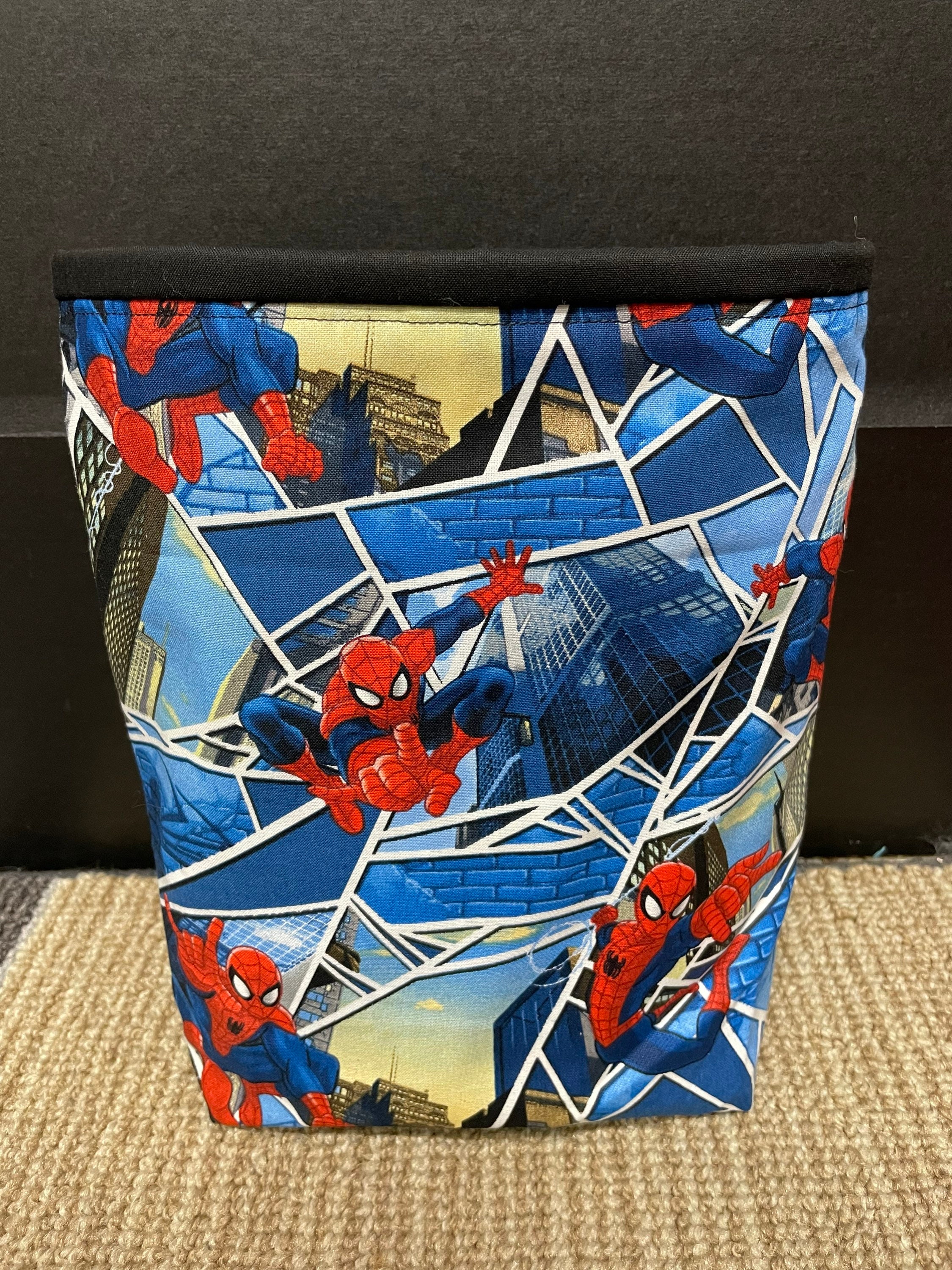Spider-man - Fabric Trash Bag - Etsy