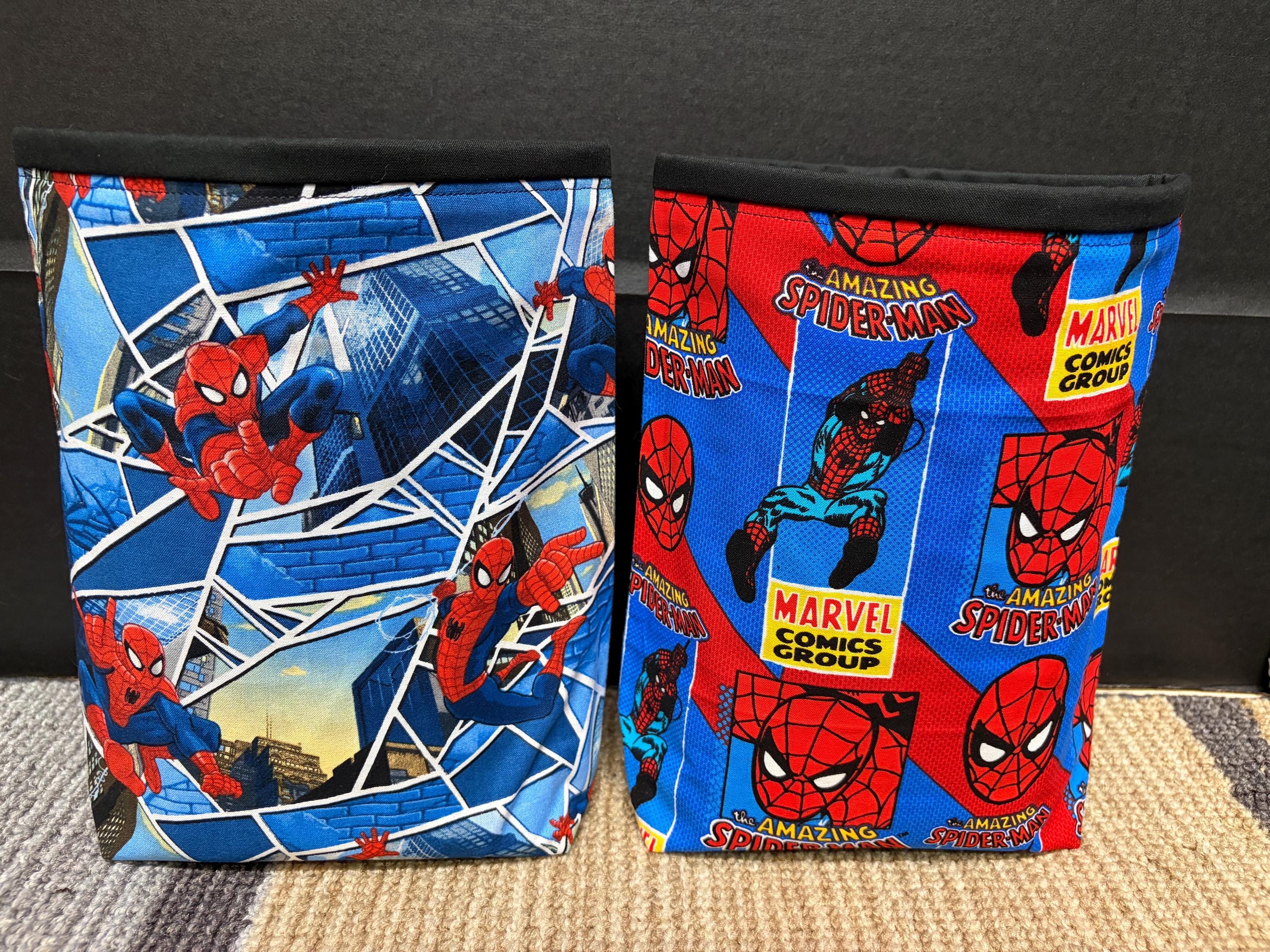 Spider-man - Fabric Trash Bag - Etsy