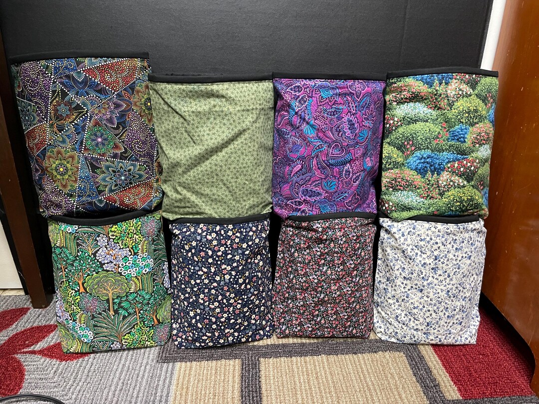 Flowers 3 - Fabric Trash Bag - Etsy