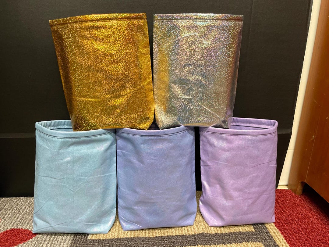 Solid Metallics - Fabric Trash Bag - Etsy