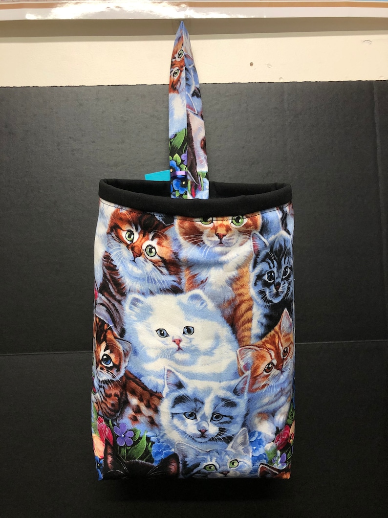 Cats assorted Designs Fabric Trash Bag - Etsy