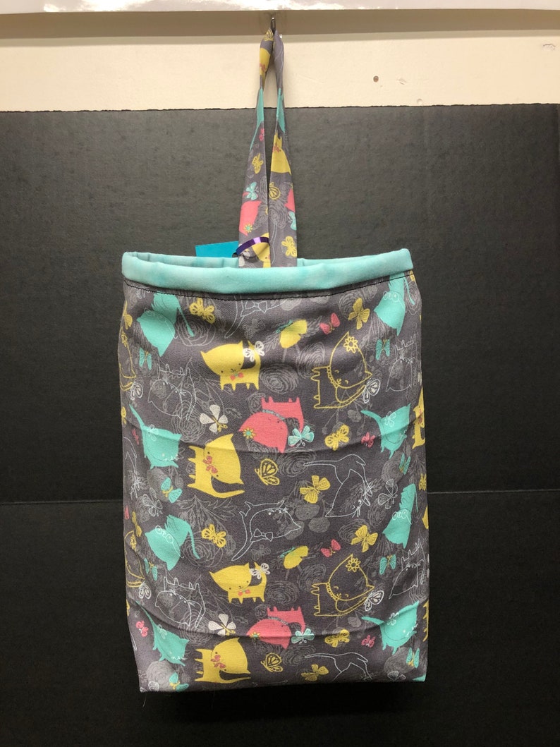 Cats assorted Designs Fabric Trash Bag - Etsy