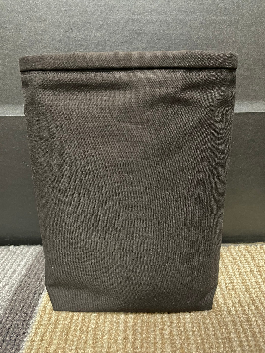 Black (heavy Duty) - Fabric Trash Bag - Etsy