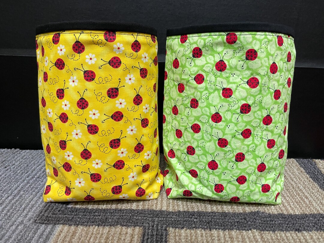 Ladybugs - Fabric Trash Bag - Etsy
