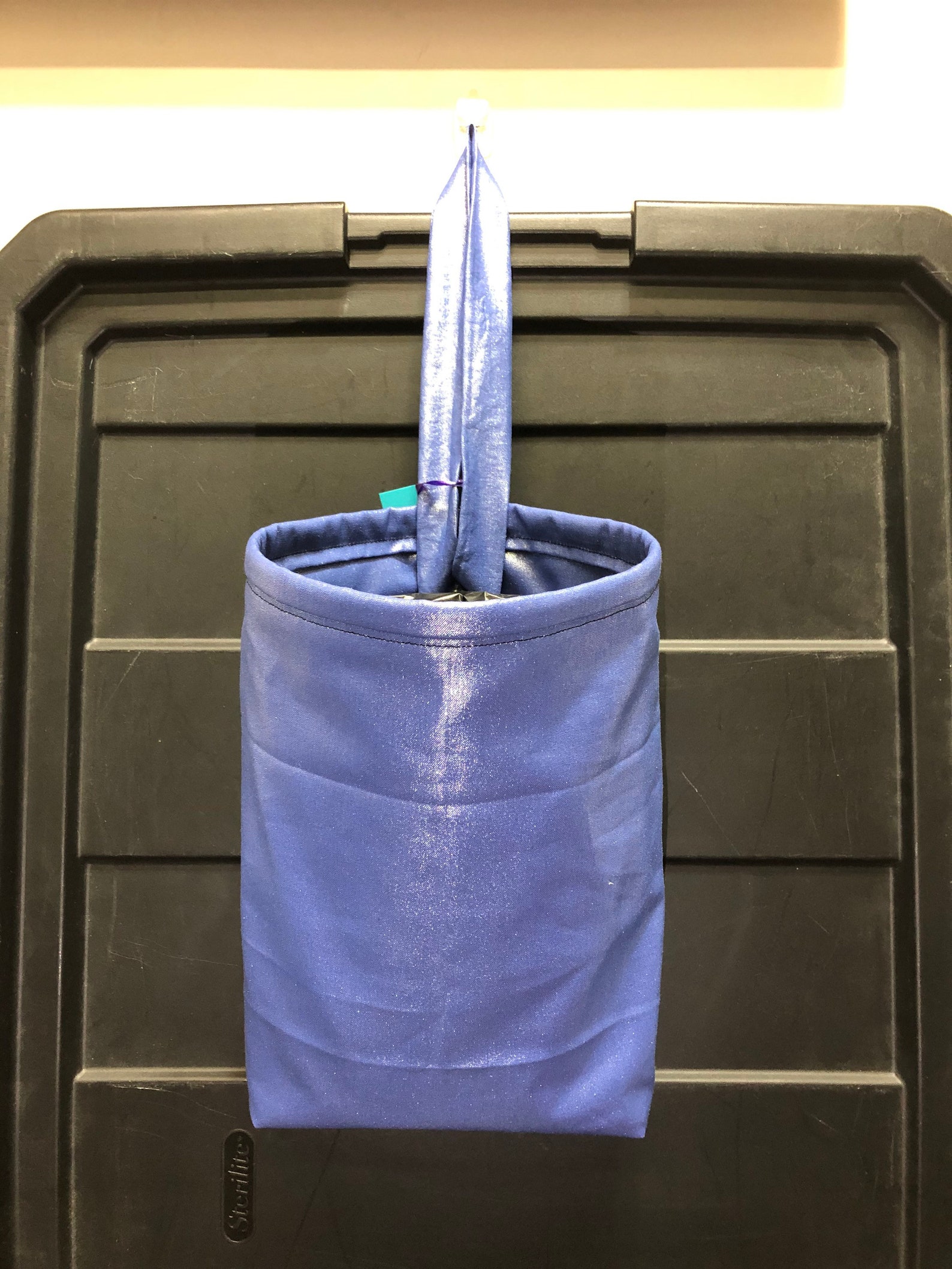 Metallic assorted Colors Fabric Trash Bag - Etsy