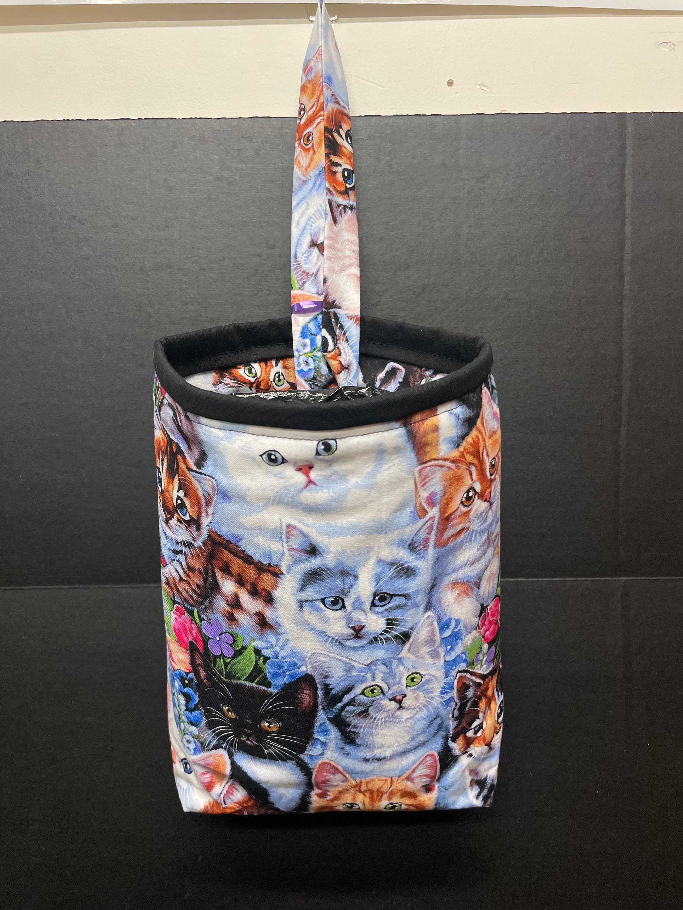 Cats (assorted Designs) - Fabric Trash Bag - Etsy