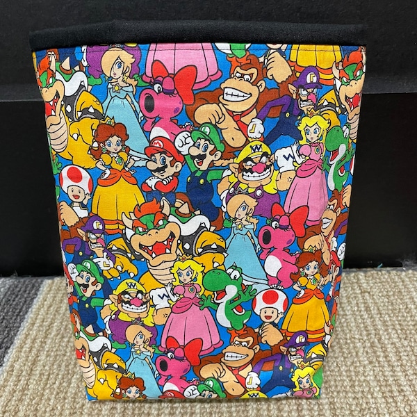 Super Mario Trash Can - Etsy