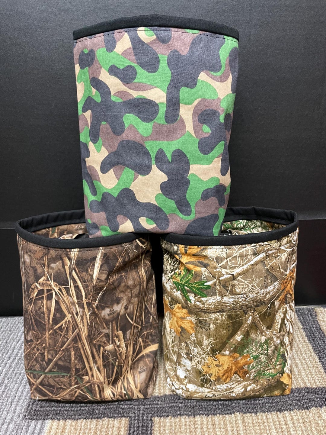Camo - Fabric Trash Bag - Etsy