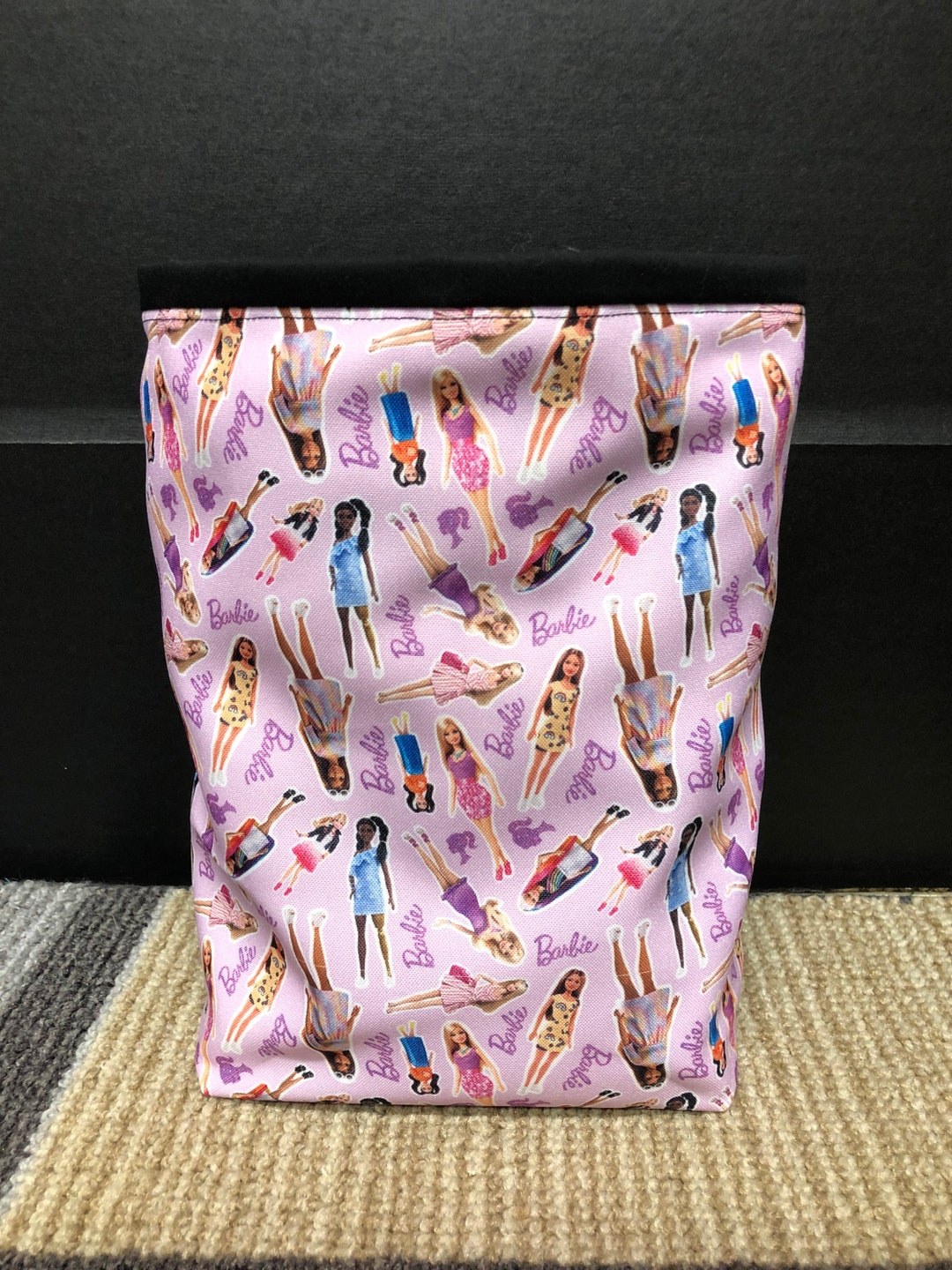 Barbie Fabric Trash Bag - Etsy