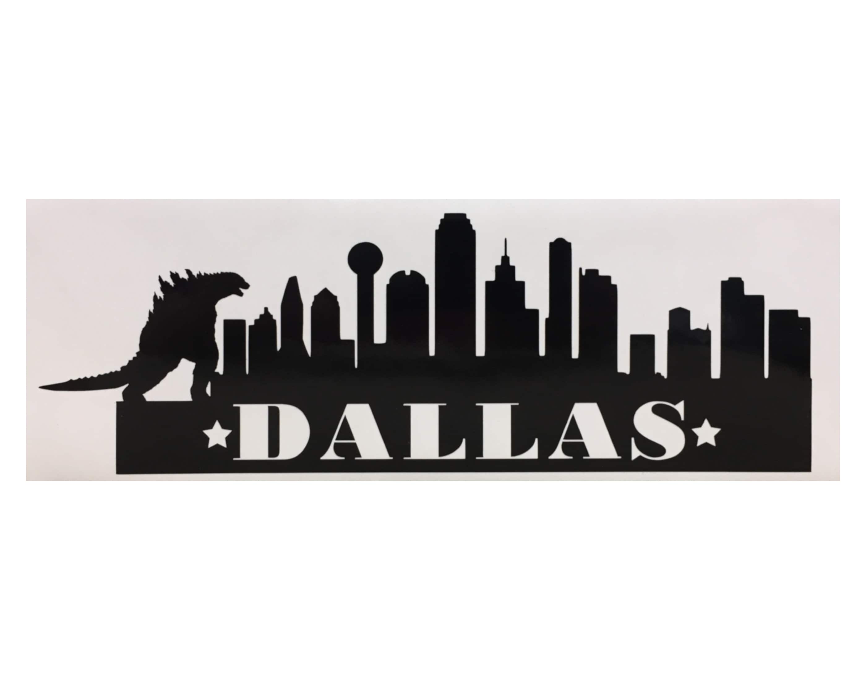 Godzilla Silhouette Decal