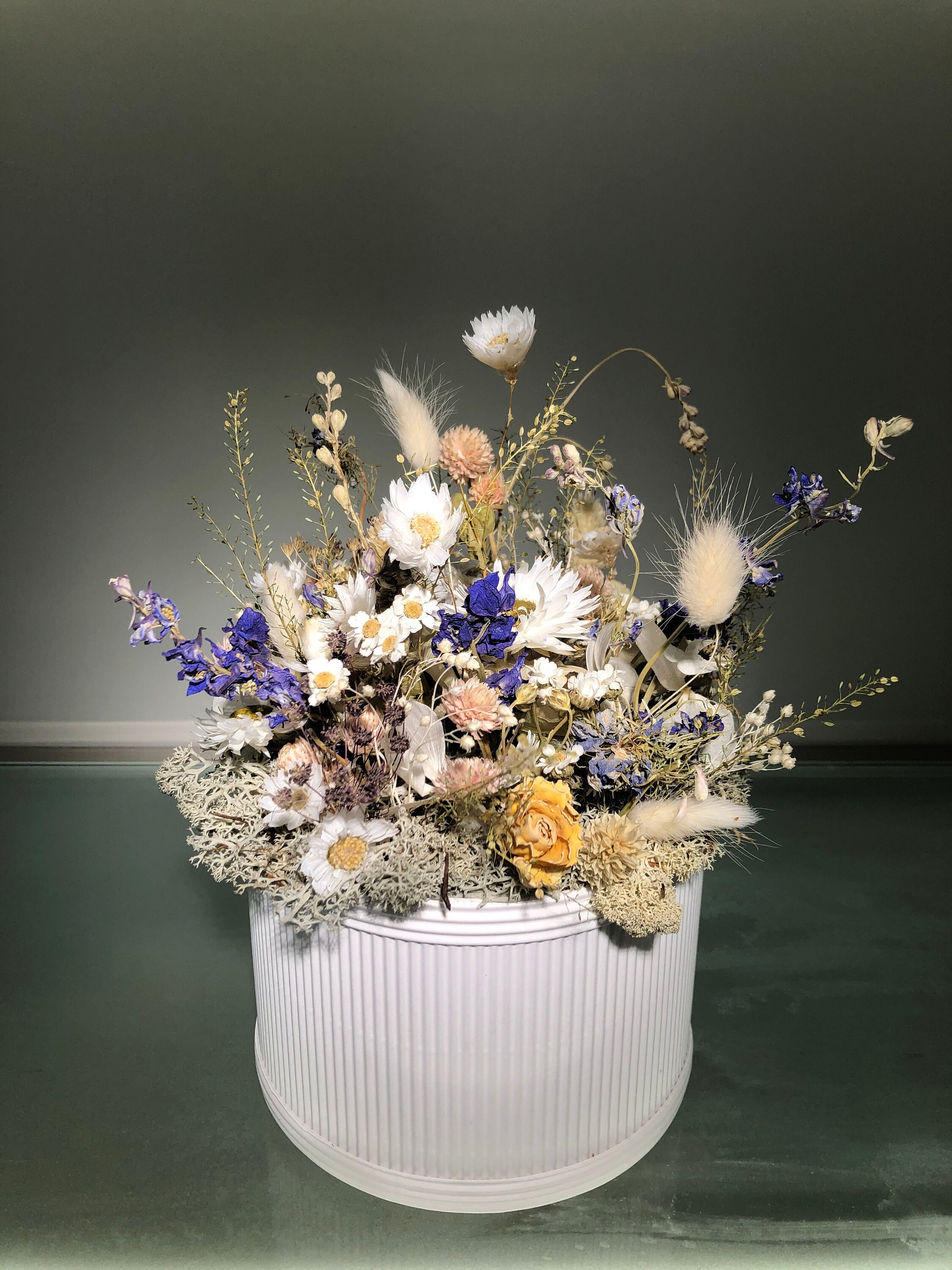 Flower Box - Blue Model - Etsy