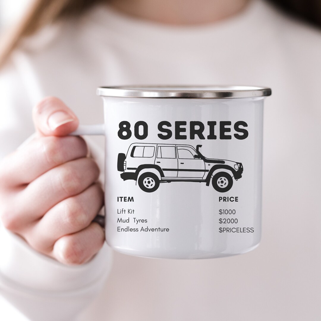 80 Series Mug Toyota Camping Mug 80 Series Toyota Land Cruiser 80 ...