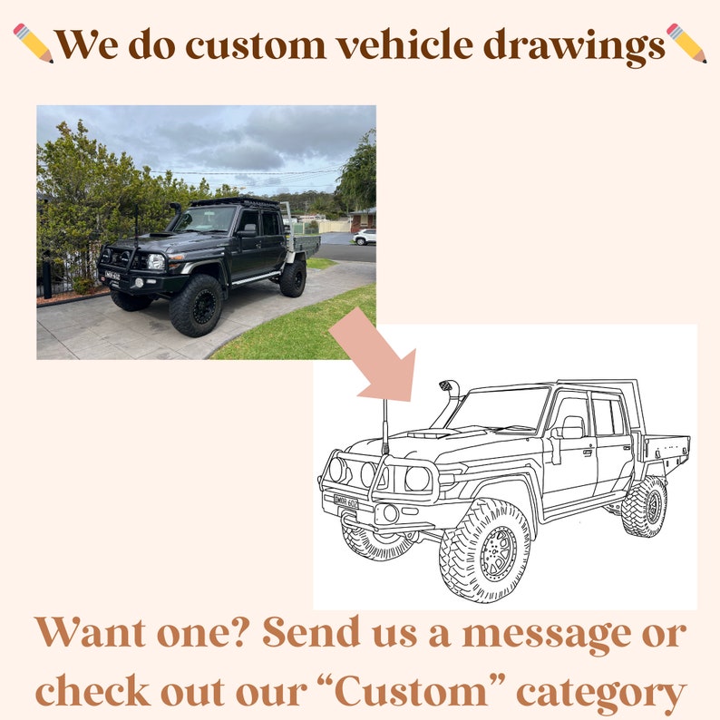 79 Series Toyota Land Cruiser Cut and Laser File Digital Download ...