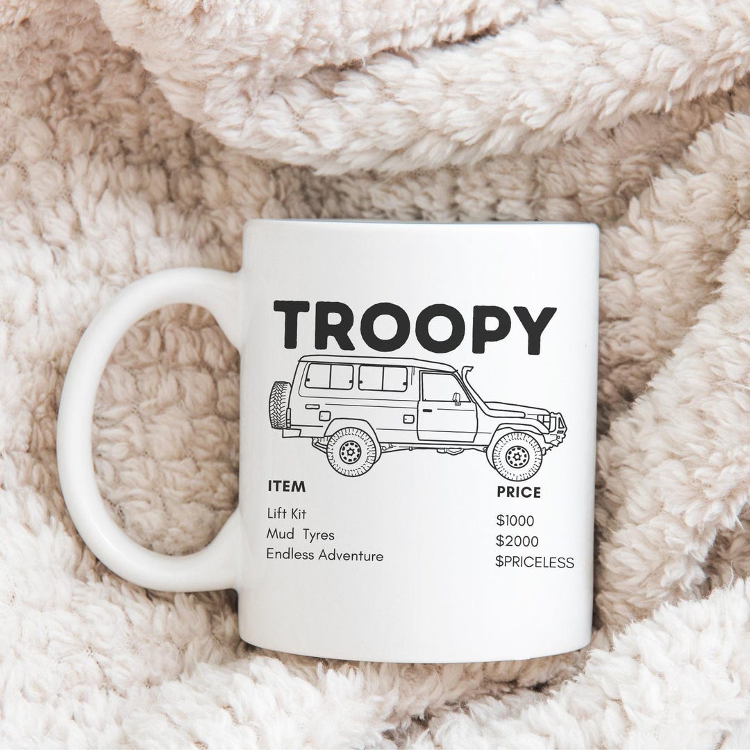 Troopy Gift Troop Carrier Mug Gift for Dad Gift for Traveller Couple ...