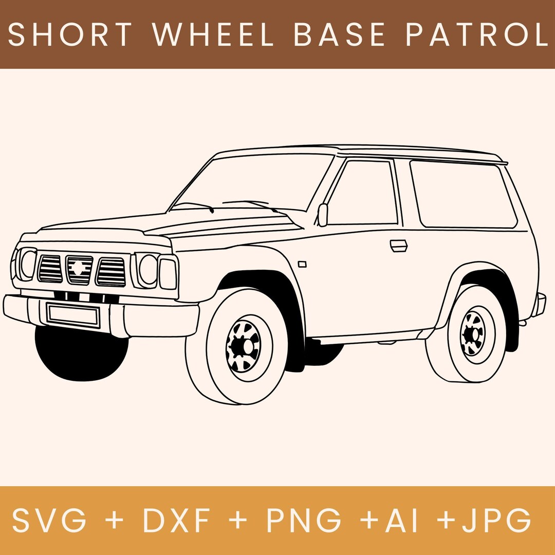 GQ Nissan Patrol SHORTY SVG Gq Short Wheel Base Patrol Png Download ...