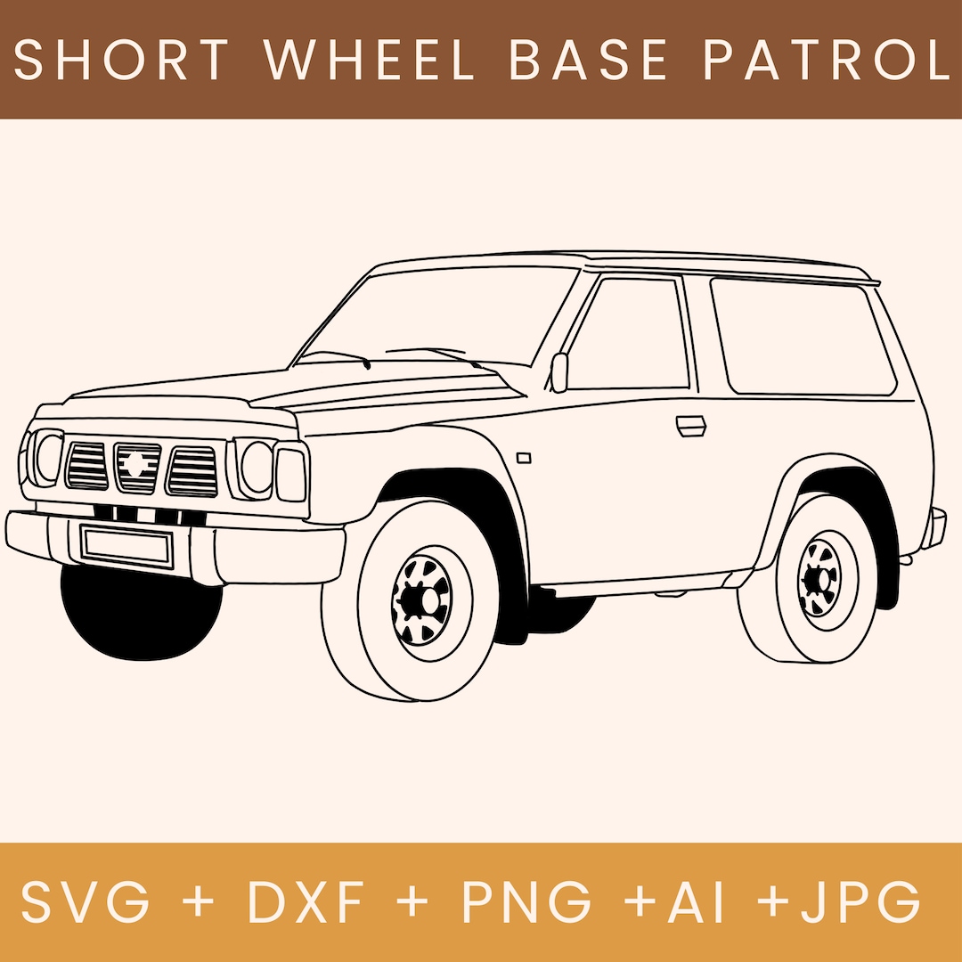 GQ Nissan Patrol SHORTY SVG Gq Short Wheel Base Patrol Png Download ...