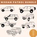 Land Cruiser 4x4 SVG Bundle Toyota Land Cruiser Laser Cut Files Off ...