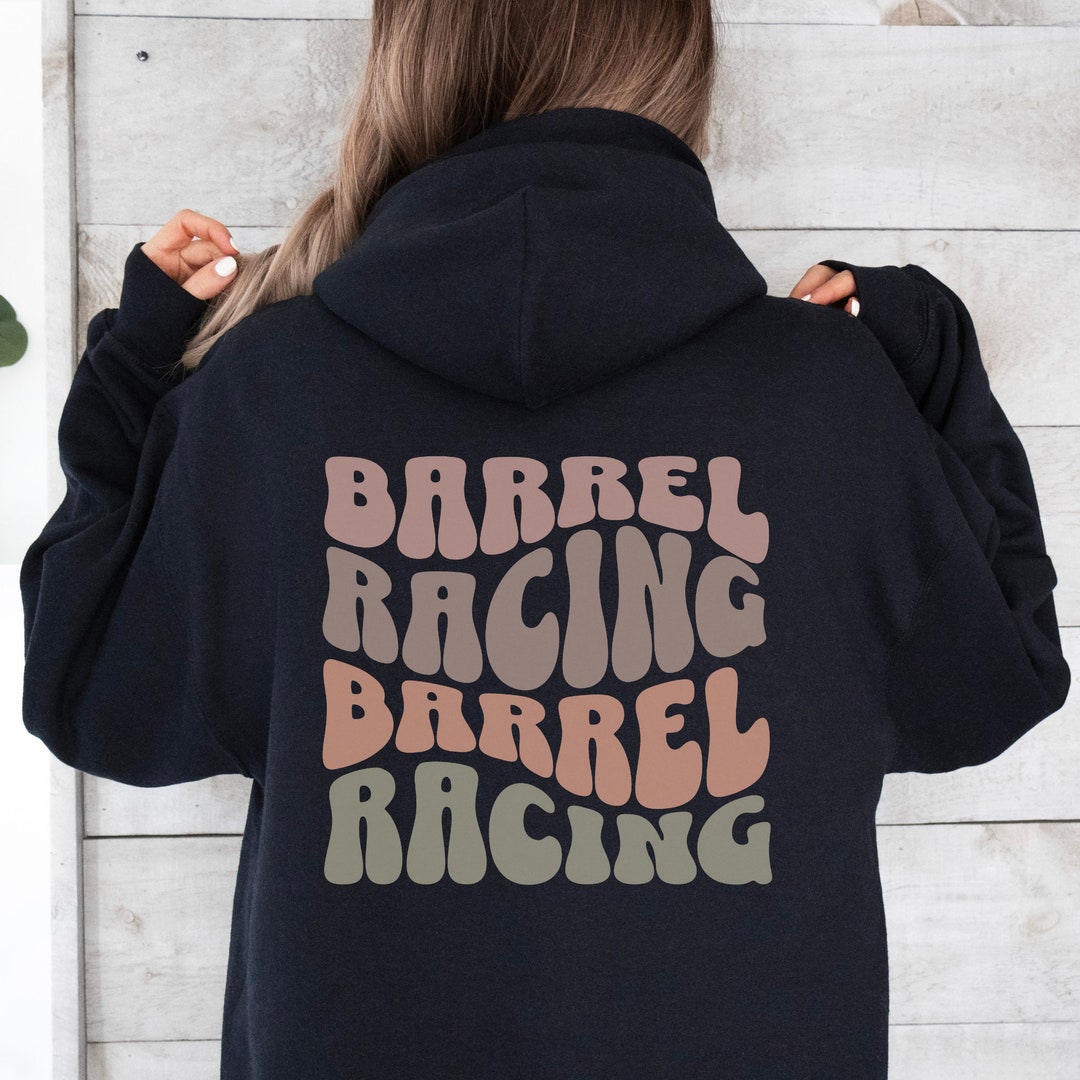 Barrel Racer Hoodie for Western Rider Hoodie Barrel Racing Hooded ...