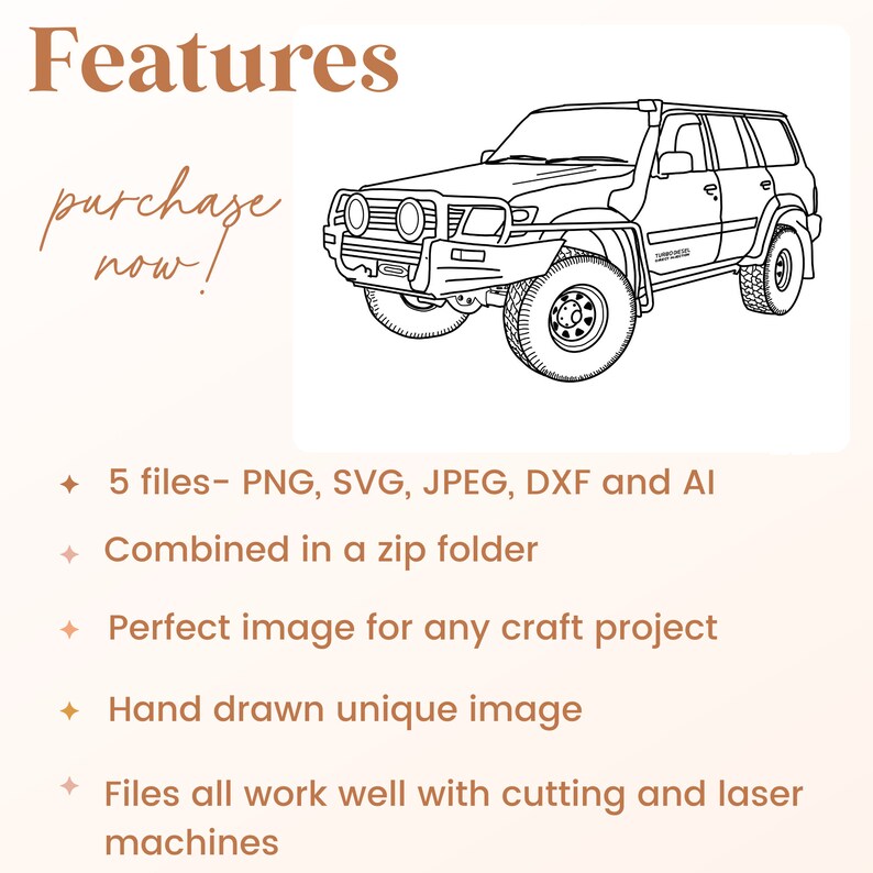 GU Nissan Patrol Wagon Outline Digital Download Svg Patrol Gu Patrol ...