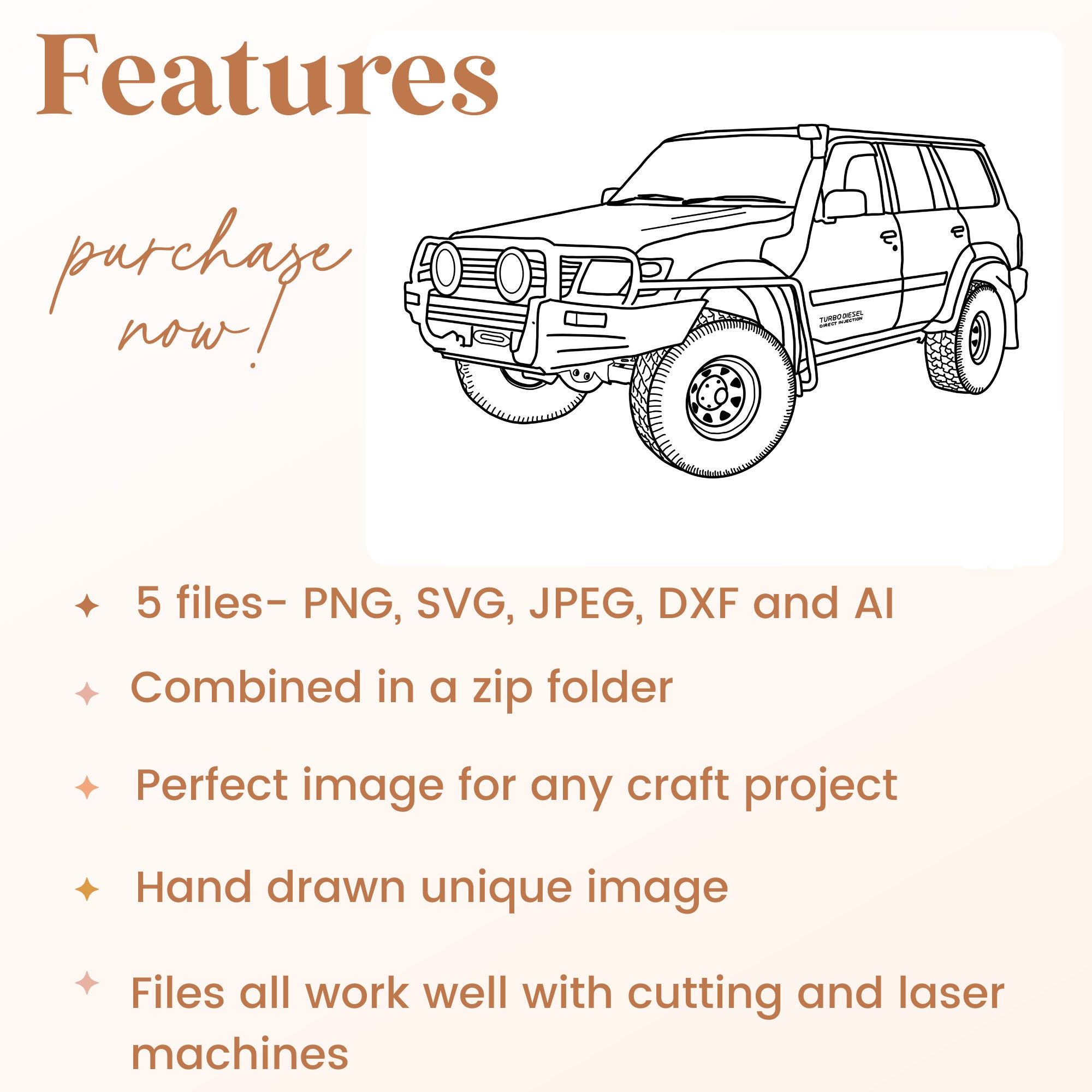 GU Nissan Patrol Wagon Outline Digital Download Svg Patrol Gu Patrol ...