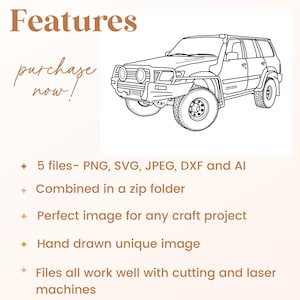 GU Nissan Patrol Wagon Outline Digital Download Svg Patrol Gu Patrol ...