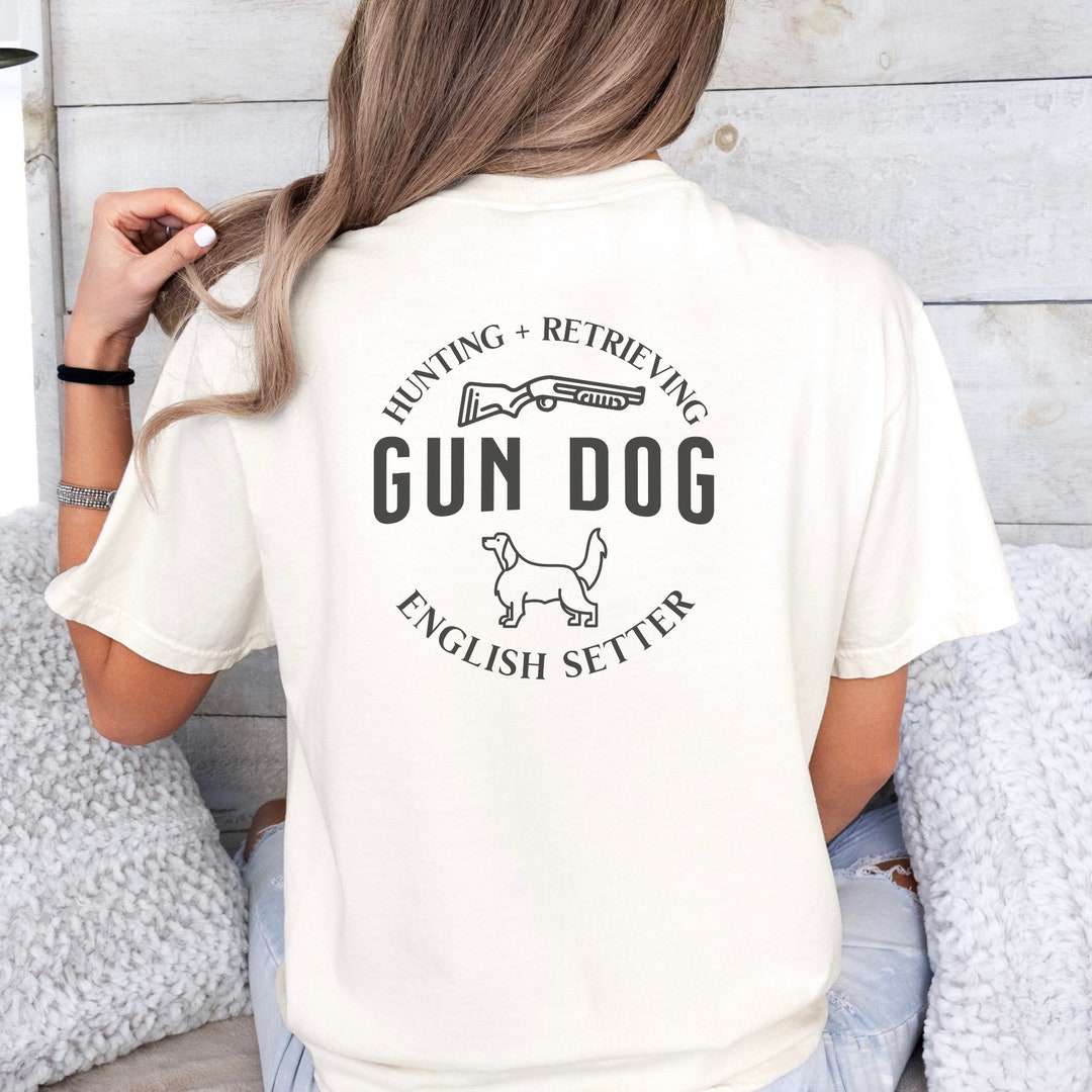 English Setter Shirt Gun Dog Tshirt Bird Dog Tee English Setter Lover ...