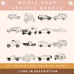79 Series Toyota Land Cruiser Cut and Laser File Digital Download ...