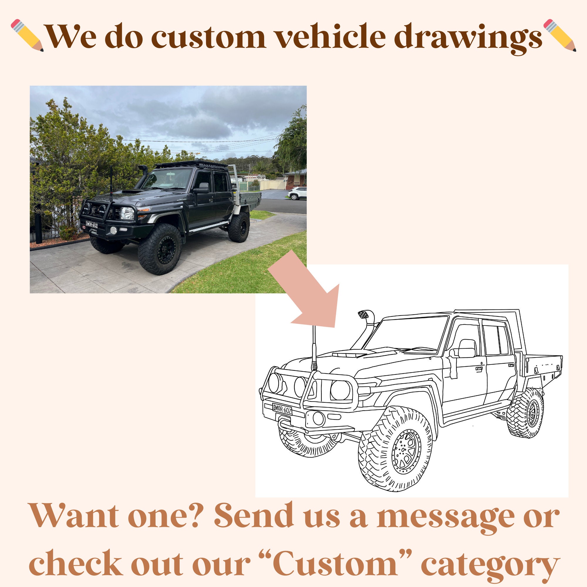 79 Series Toyota Land Cruiser Cut and Laser File Digital Download ...