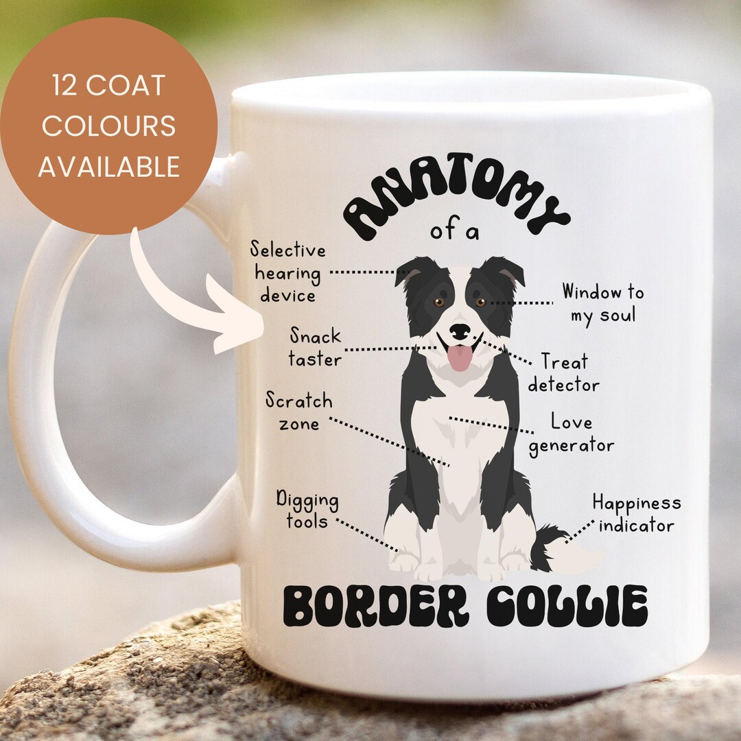 Custom Border Collie Mug Gift for Border Collie Owner Gift Border ...
