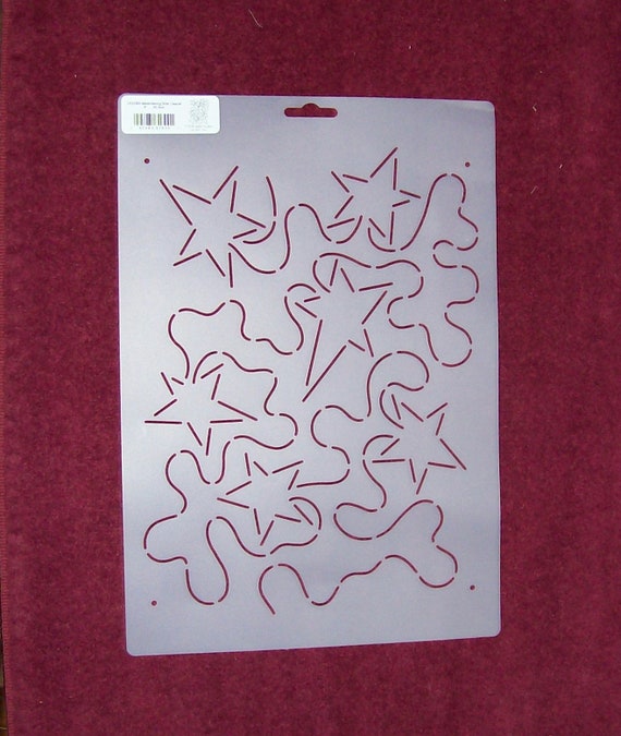 8 Meandering Star Background Quilt Stencil UDH300 - Etsy
