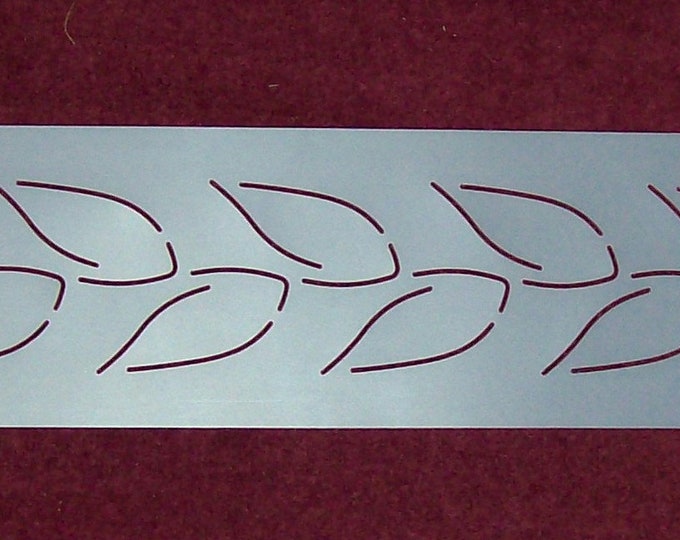 2.5 Simple Leaf Border Quilt Stencil BJ12 - Etsy