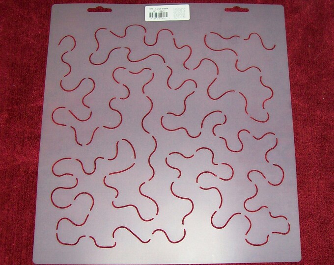 11 Large Quilt Stencil Stipple QC 1018 - Etsy