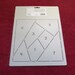8 Asinoha Flax Leaf Stipple Quilt Stencil PCW302 Approx 18 X 18 Overall ...