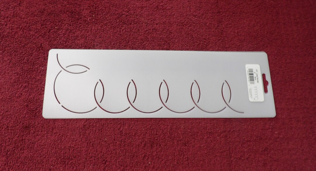 2 Loop Border & Corner Quilt Stencil QC 107 - Etsy