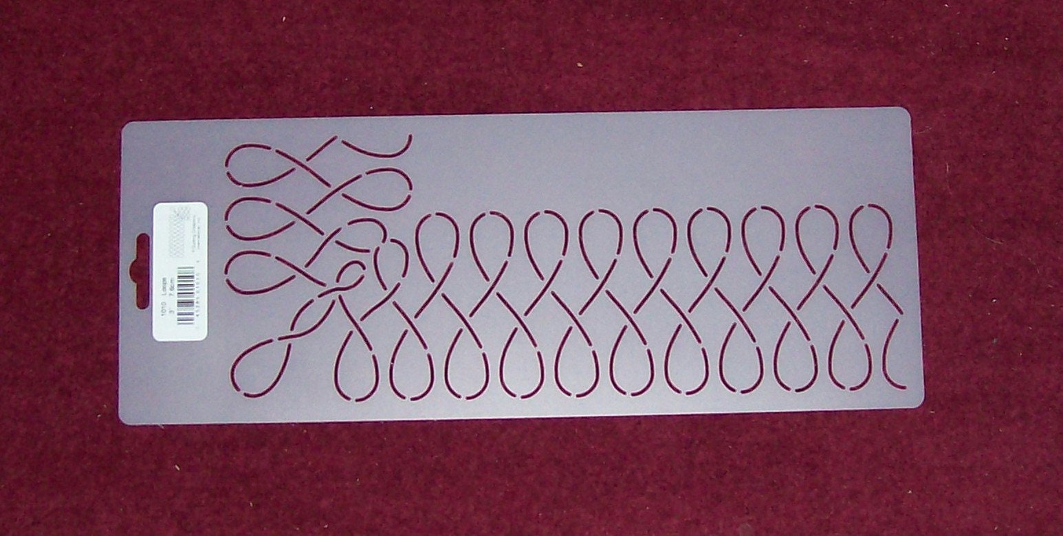 3 Loops Border & Corner Quilt Stencil 1010 - Etsy