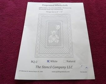 Pre-printed Wholecloth Lap Quilt Kit Welsh Natural 36 X - Etsy