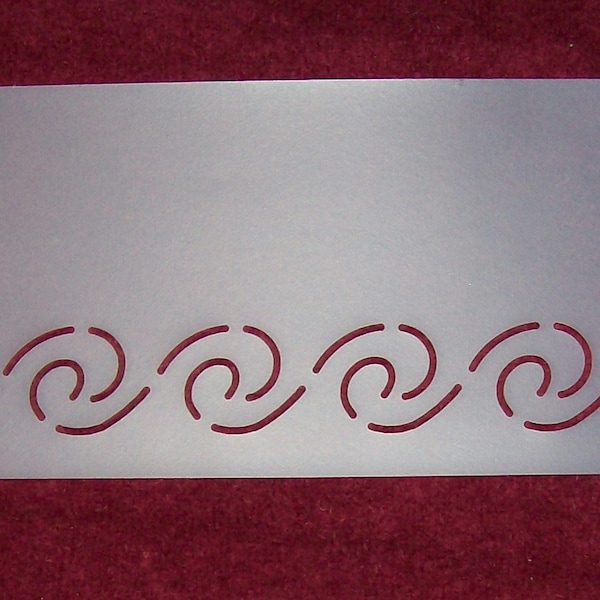 Wave Stencil - Etsy
