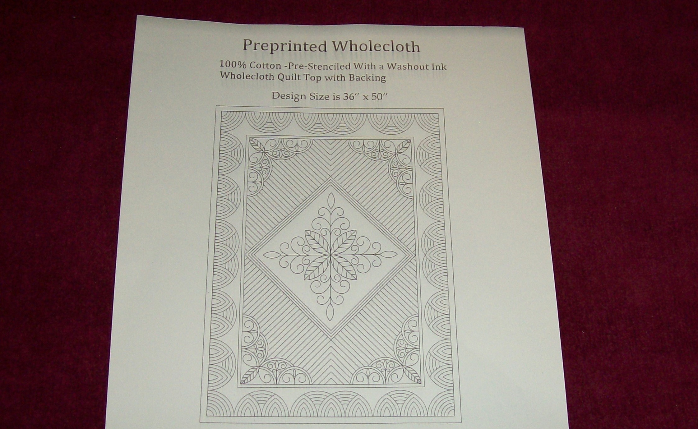 Whole Cloth Quilt Kits