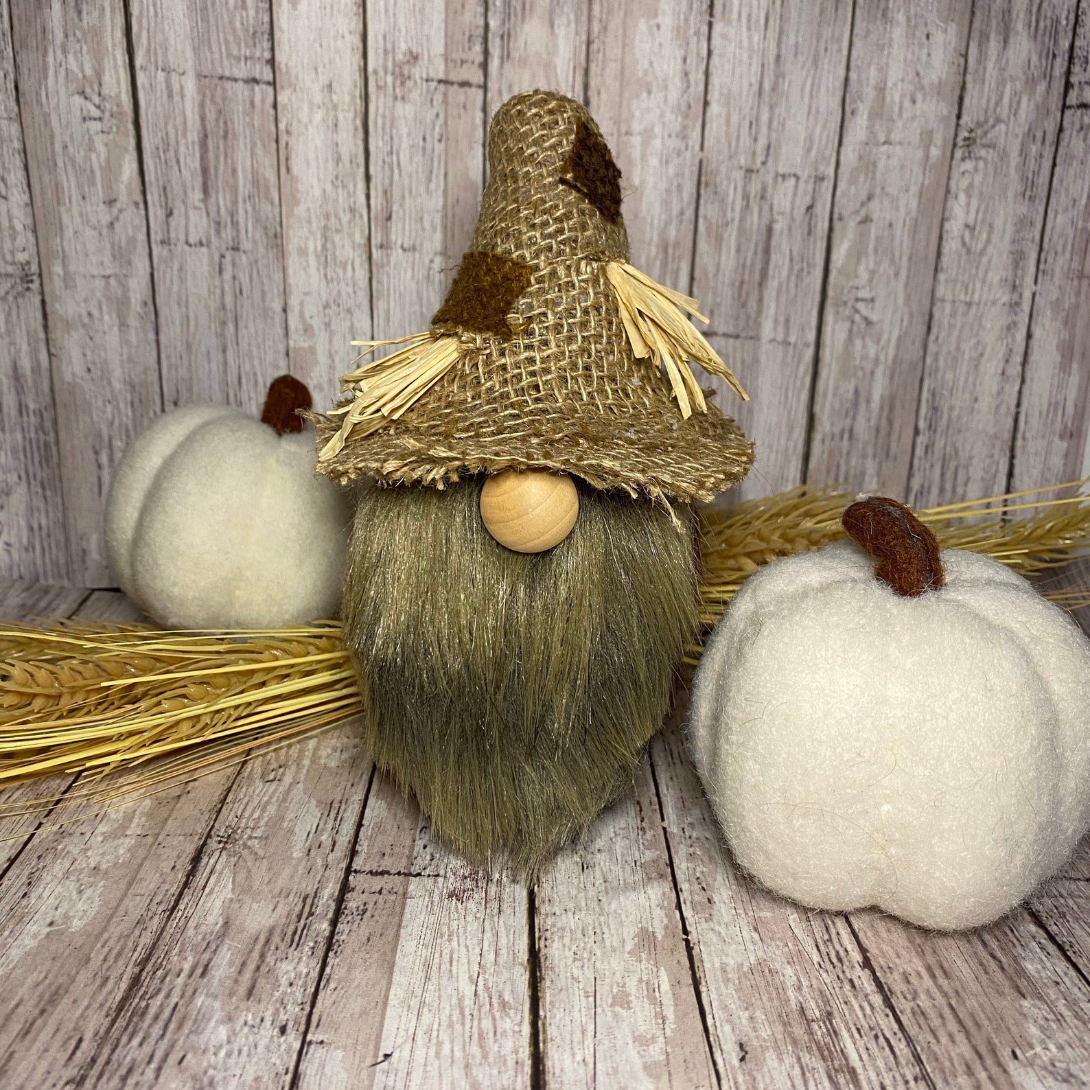 Fall Decor Scarecrow Fall Gnome Gnomes Scarecrow Gnome - Etsy