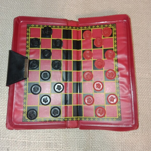 Magnetic Checkers - Etsy