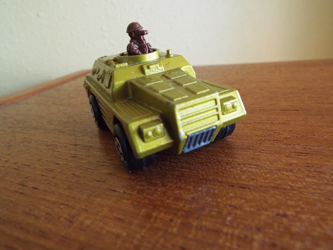 Vintage 1974 Matchbox Stoat No. 28: Metal Flake Gold Toy Car - Etsy