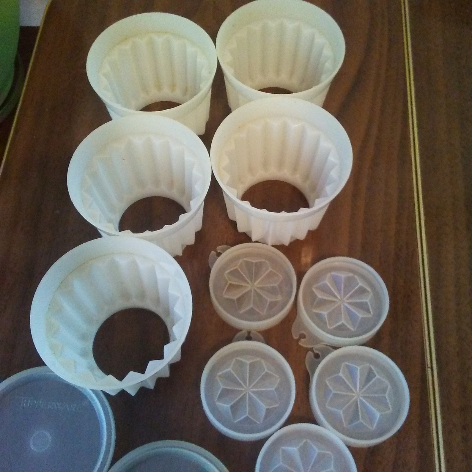 Set of 5 Single Serve Vintage Tupperware Jell-o Molds Each | Etsy