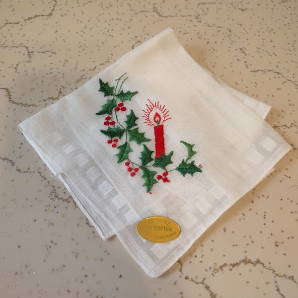 Christmas Hanky - Etsy