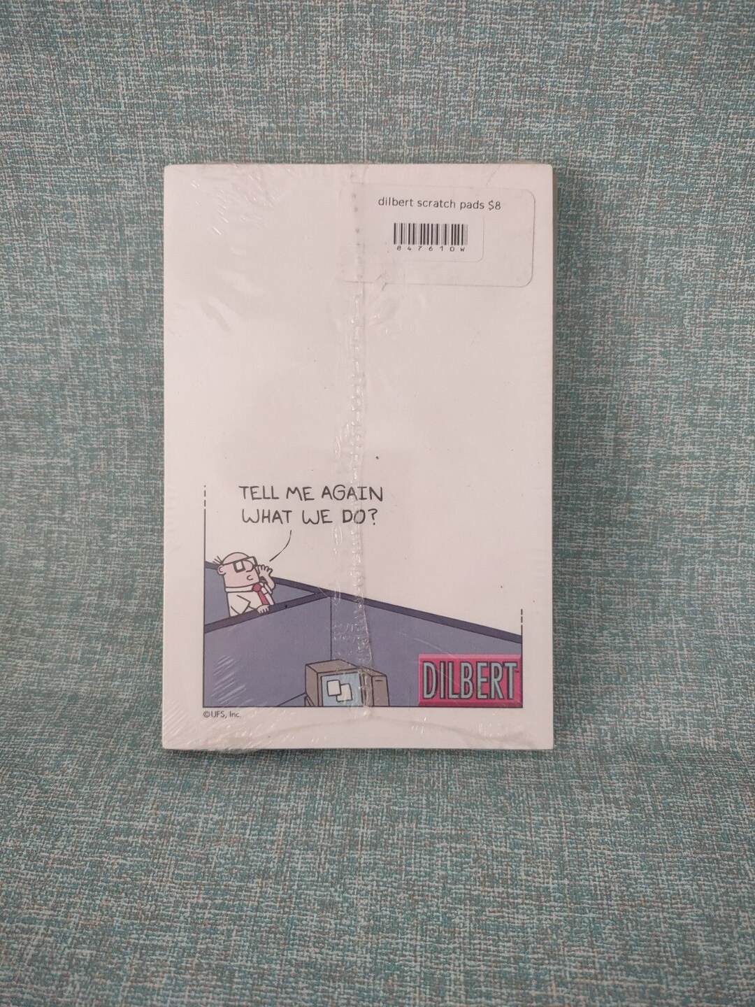 NOS the Dilbert Zone Scratch Pads - Note Pads 4x6" With 2 Designs - USA ...