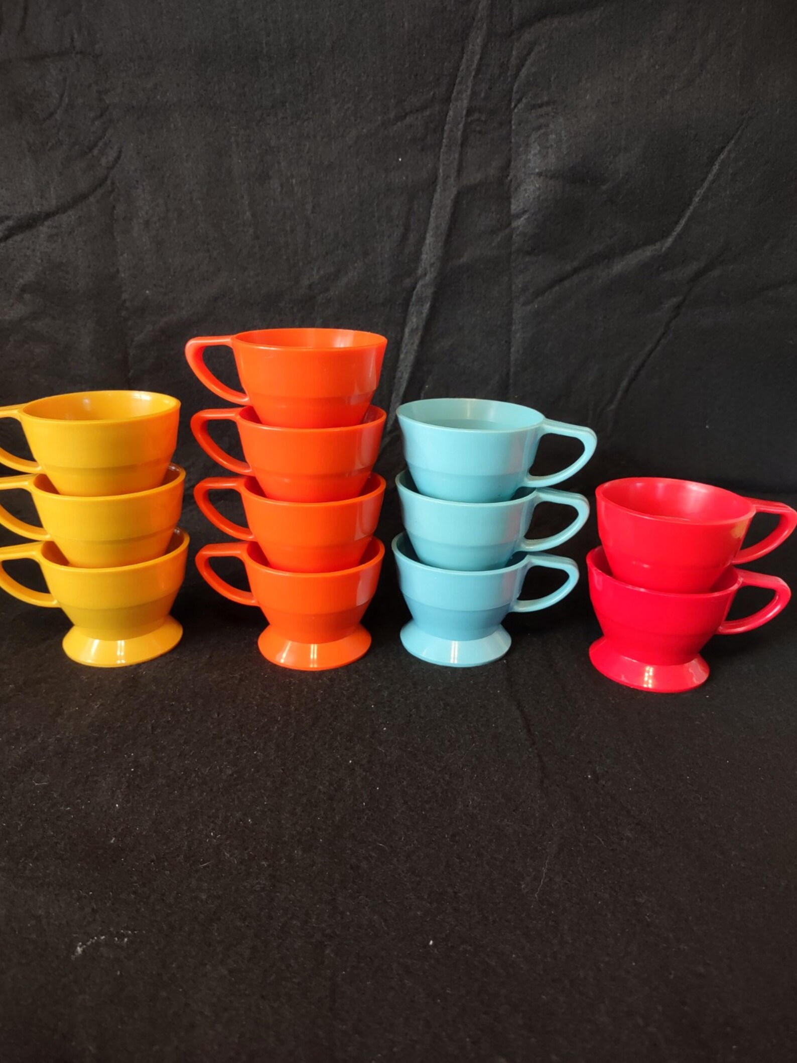 Fun and Retro 1970s Solo Cozy Cups Plastic Coffee or Dessert | Etsy