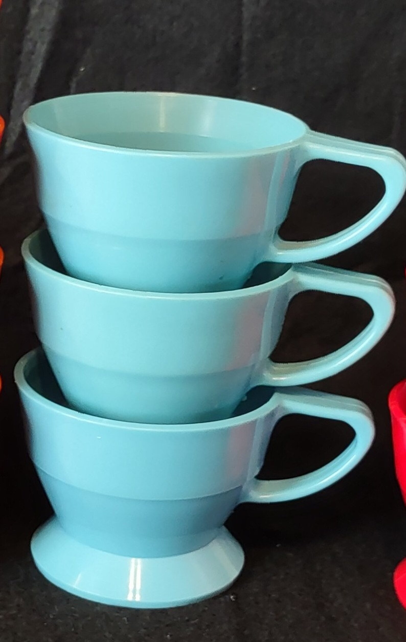 Fun and Retro 1970s Solo Cozy Cups Plastic Coffee or Dessert | Etsy