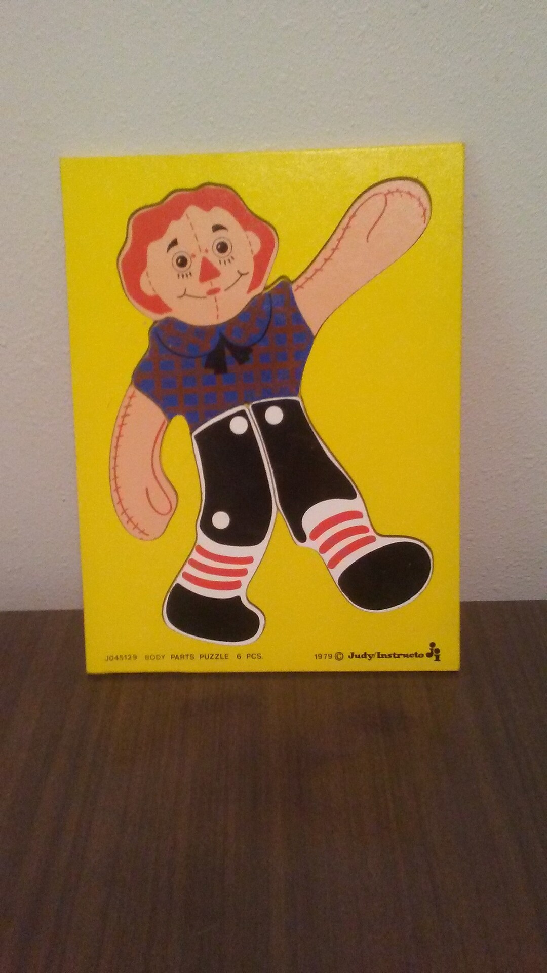 Lindo 1979 Judy Instructor 6 Pc Body Parts Board Puzzle for Kids ...