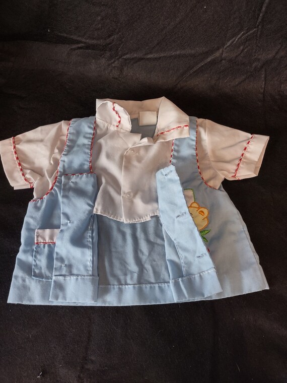 Yellow or Blue Vintage Kids Clothes - Cradle Togs - V… - Gem