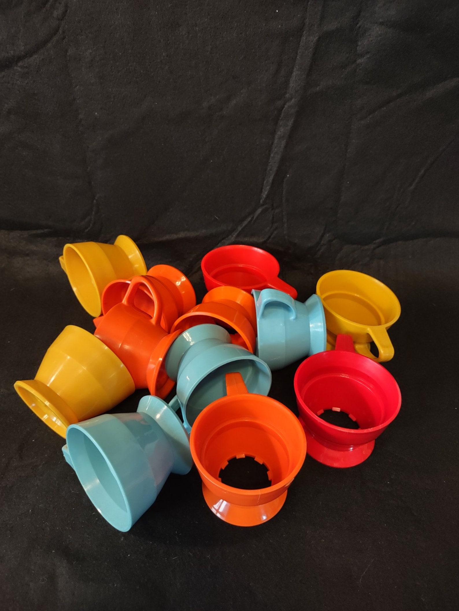 Fun and Retro 1970s Solo Cozy Cups Plastic Coffee or Dessert | Etsy