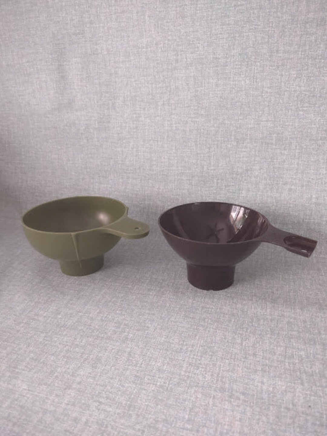 Vintage Canning Funnels - Brown, Avocado Green or Yellow- Canning ...
